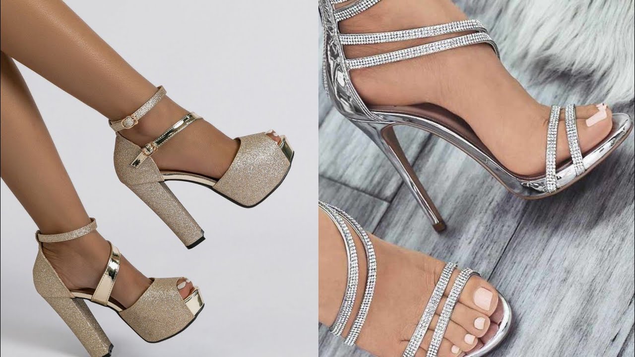 prom styles of High heel sandals - YouTube