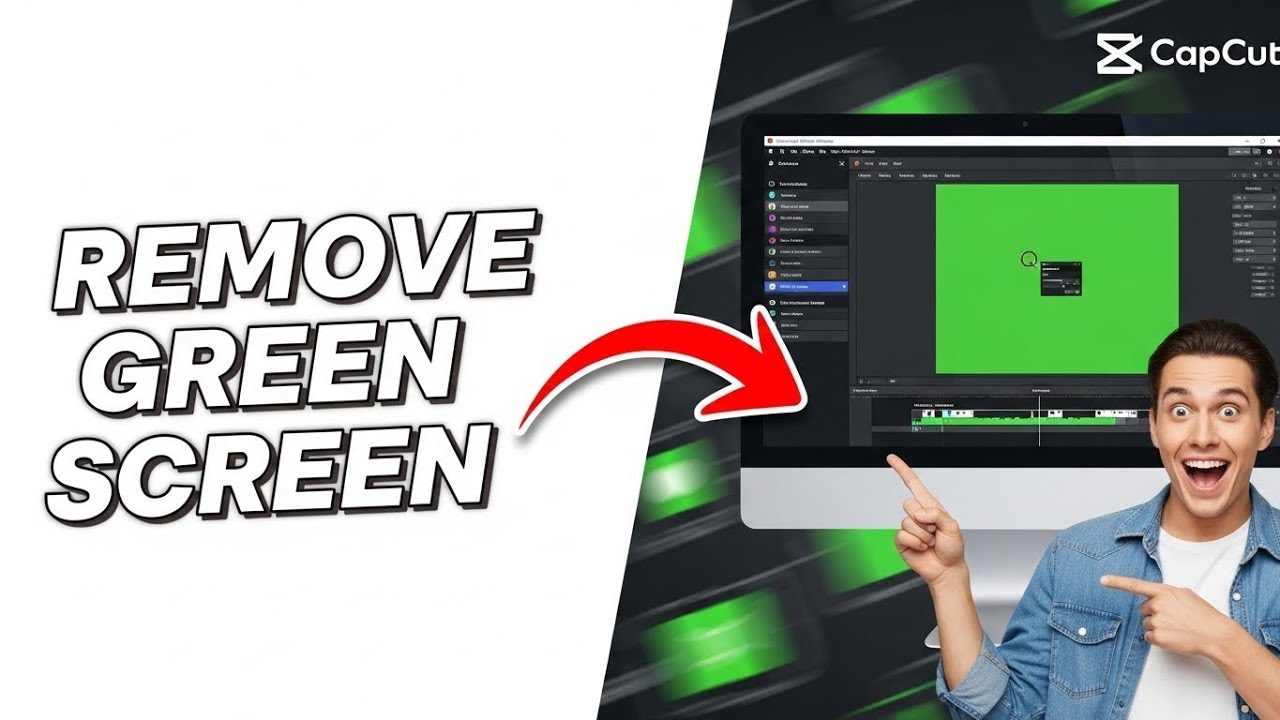 How to Remove Green Screen in Cap Cut On PC? - YouTube