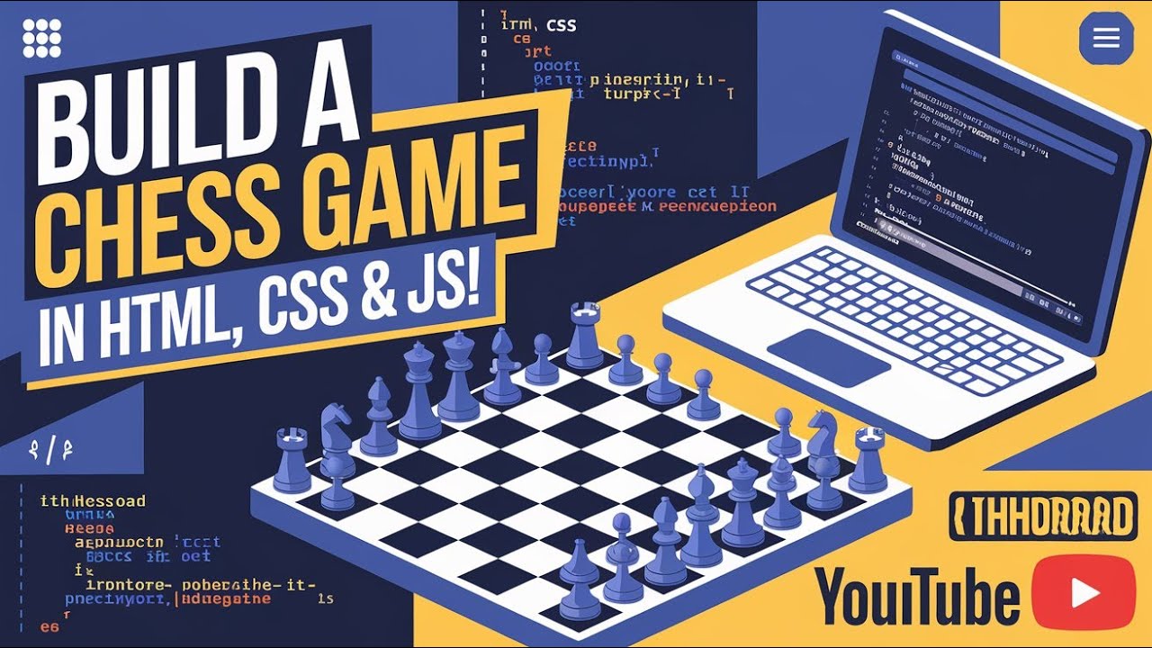 Build A Chess Game In Html Css And Js Youtube