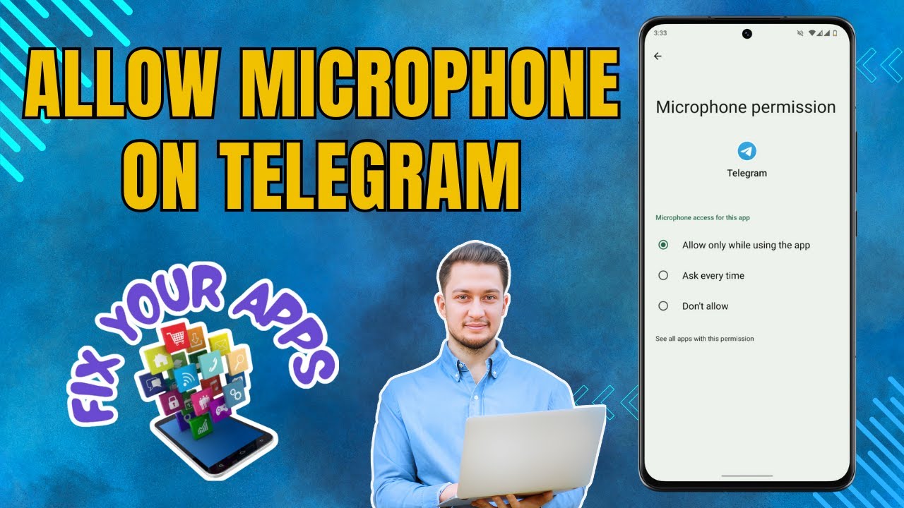 How To Allow Microphone On Telegram - Quick Tutorial (2025) - YouTube