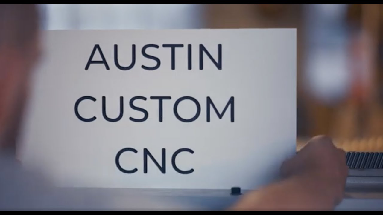 Austin Custom CNC Shop Tour - YouTube