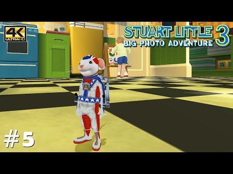 Stuart Little 3: Big Photo Adventure - PS2 Gameplay Playthrough 4k 2160p (PCSX2) PART 5 (House)