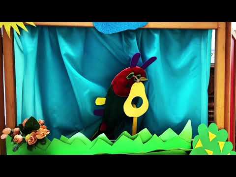 The Very Hungry Caterpillar by Eric Carle/ Puppet Show - YouTube