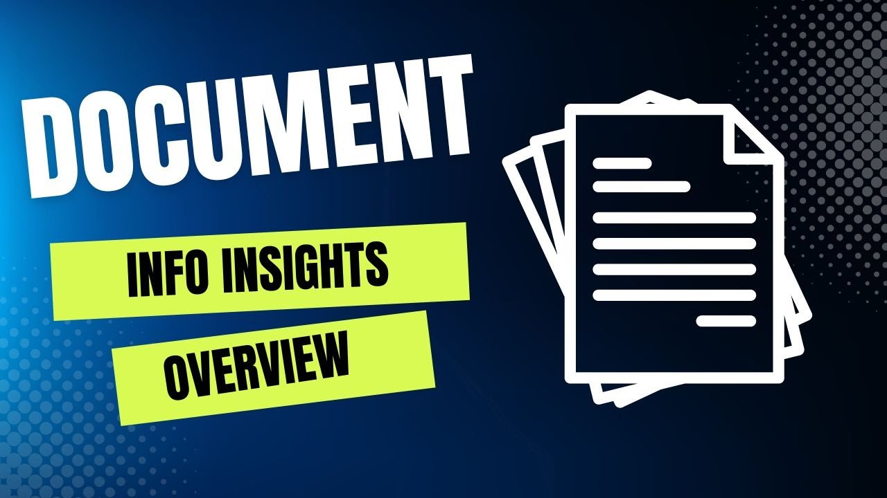 How to view and Adding Document Info in Microsoft word - YouTube
