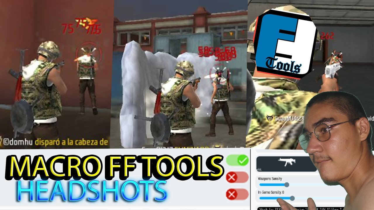 NUEVA MACRO de FF TOOLS PRO ULTIMA VERSION 2022 DAR TODO ROJO ...