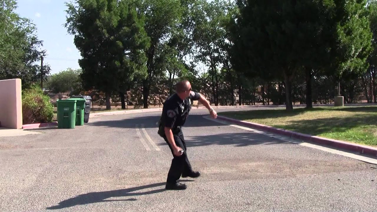 Albuquerque Police SWAT Flash Bang Grenade Explodes in Slow Motion ...