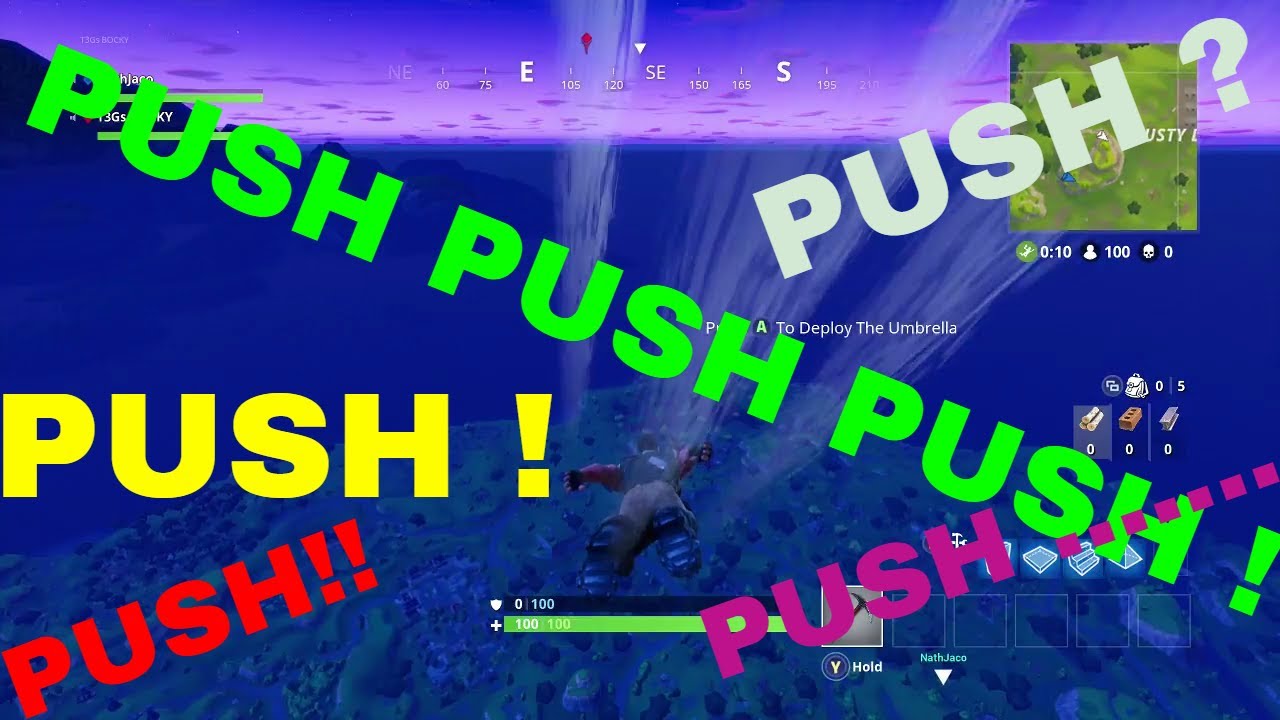 FORTNITE - AM I ALWAYS PUSHING ? - YouTube