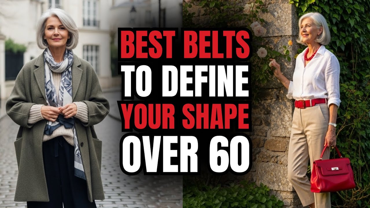 The Best Belts to Define Your Shape After 60 - YouTube