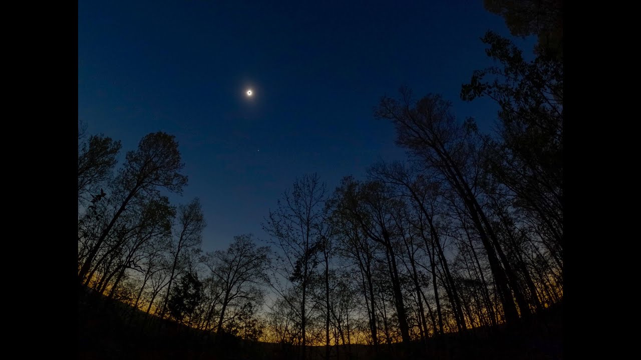 2024 Solar Eclipse Time Lapse - Mountain View, Arkansas # ...