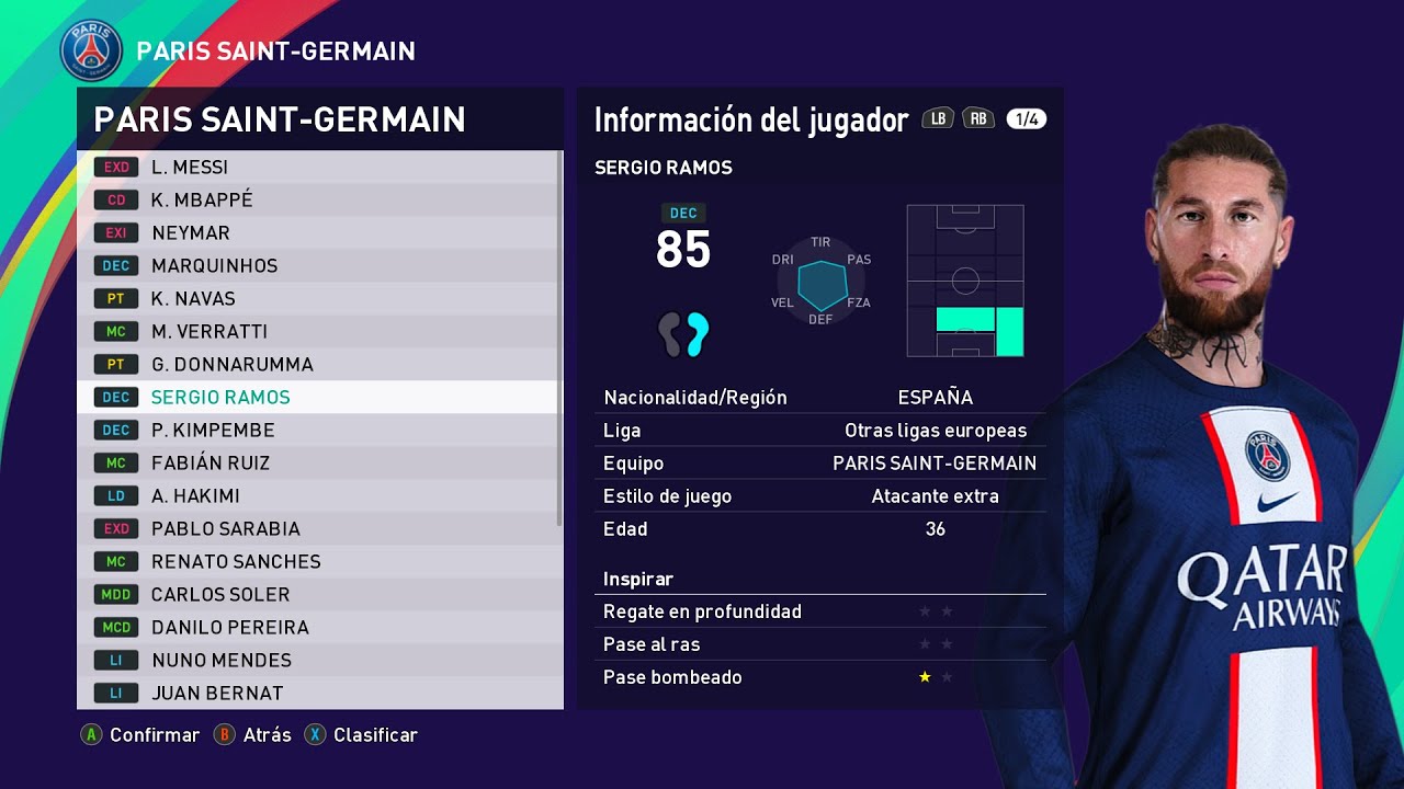 PES 2021 | Next Season Patch 2023-UPDATE OPTION FILE 2023 PS4 PS5 PC ...