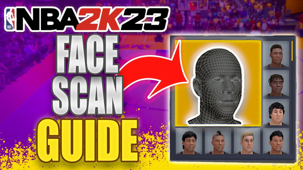 How to scan your face in NBA 2K23 Next-Gen - YouTube