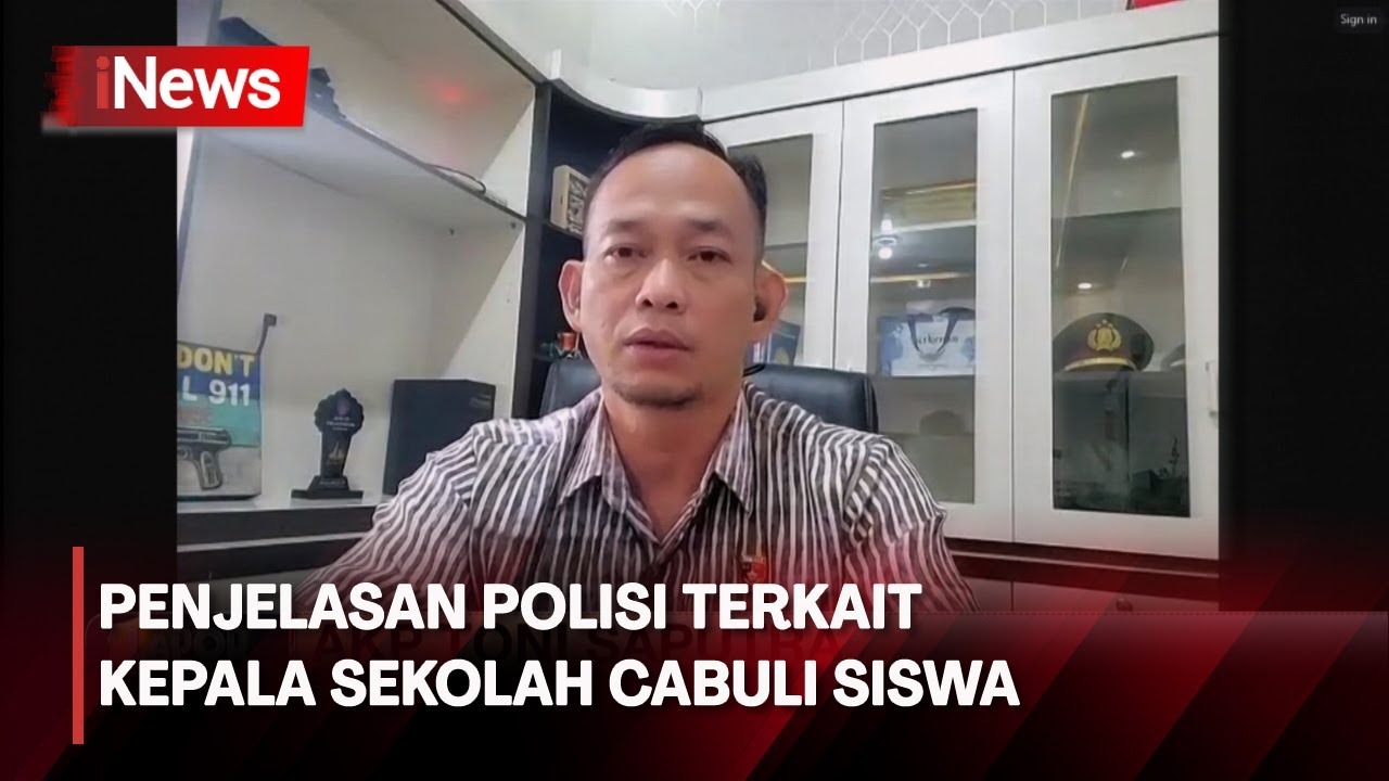 Kepsek Cabuli Siswa, AKP Toni Saputra: Pelaku Janjikan Korban dapat ...