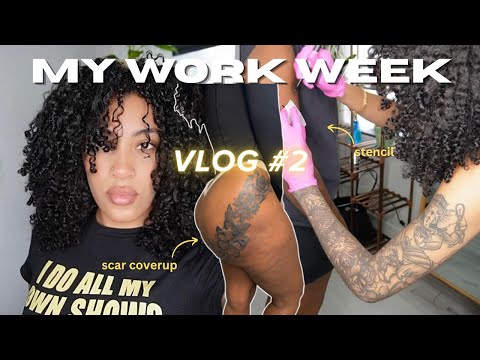 My Work Week as a TATTOO ARTIST in Miami