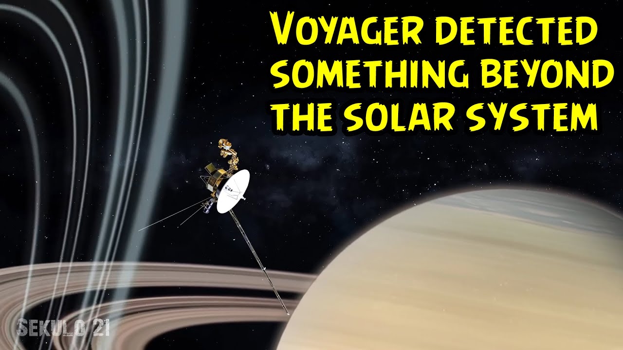 Voyager detected something beyond the edge of our solar system - YouTube