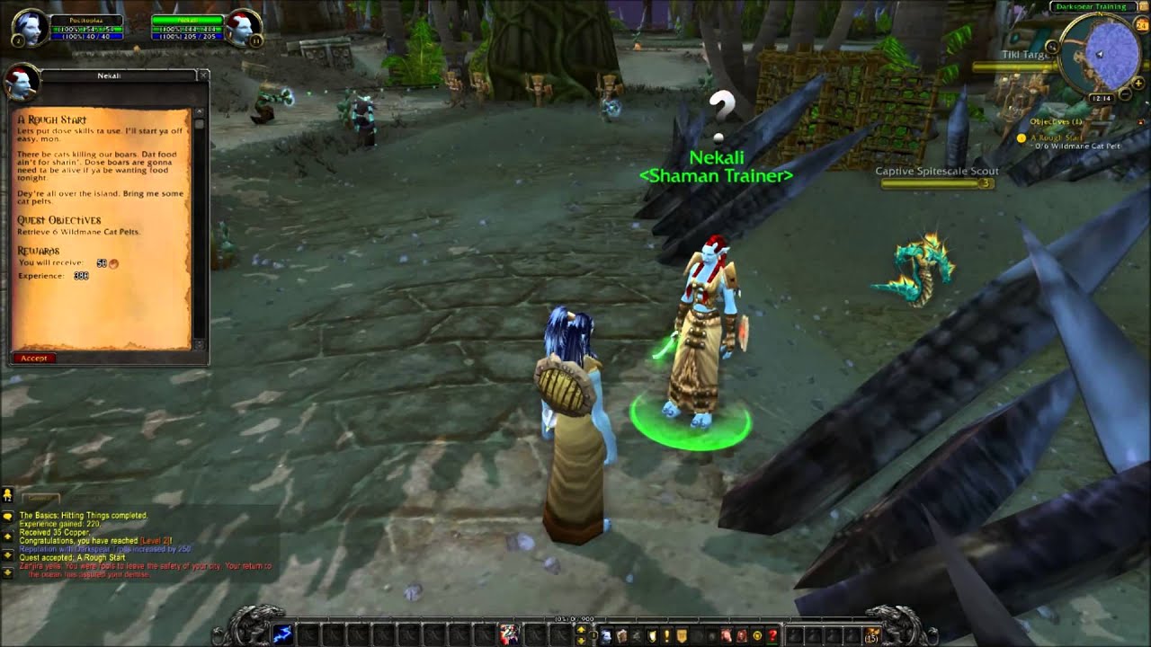 Quest Text Episode 3.34: Durotar/Echo Isles--The Rise of the Darkspear ...