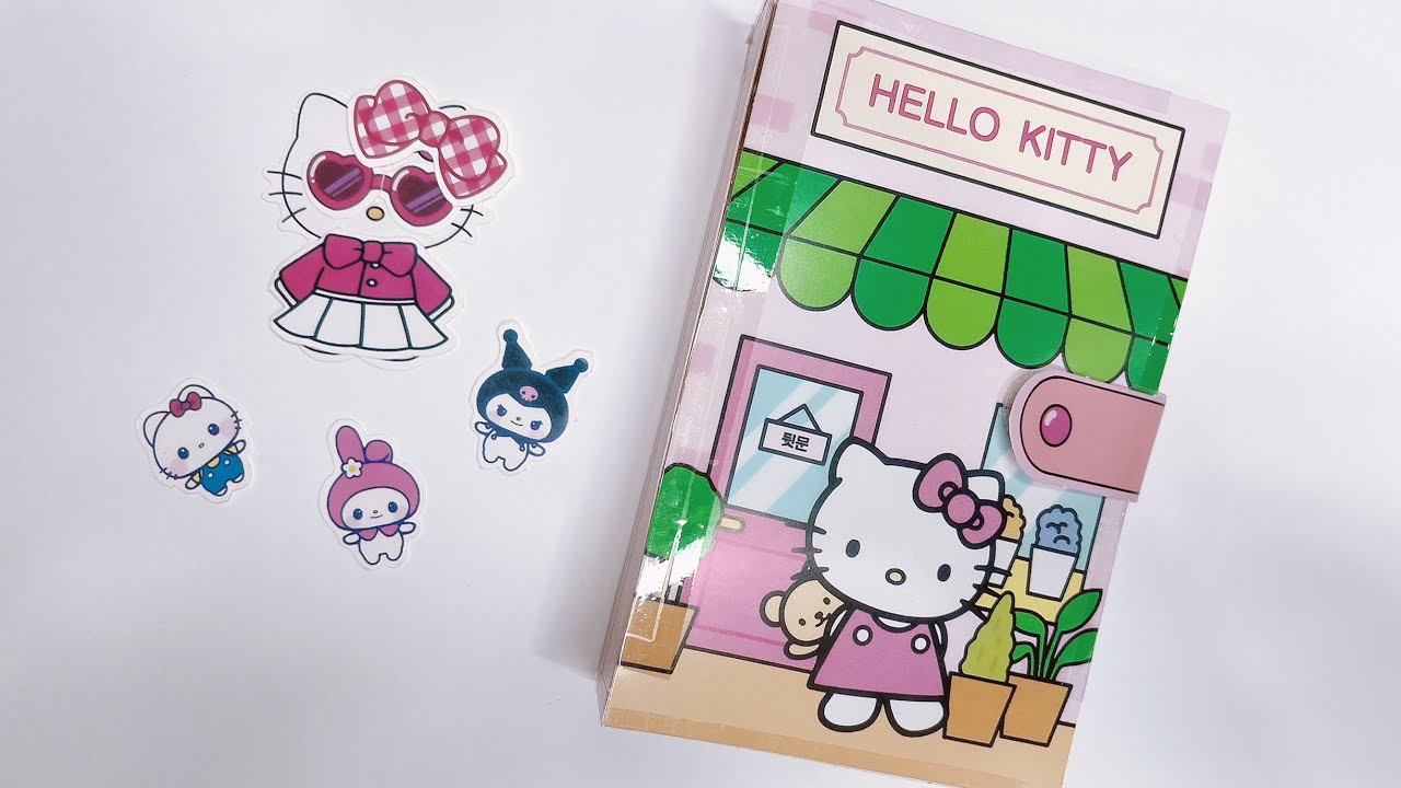 DIY Hello Kitty Quiet Book | Hello Kitty Cake Shop | Hello kitty and ...