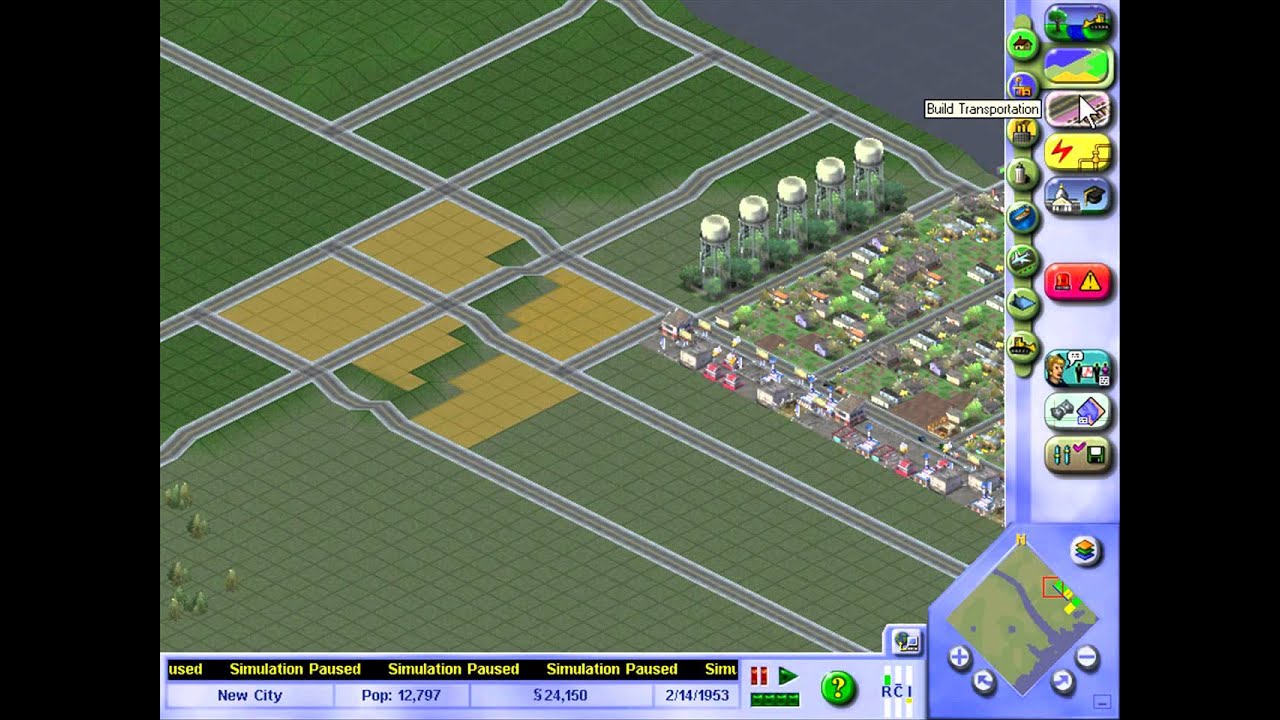 how to make money in simcity 3000 part 3 - YouTube