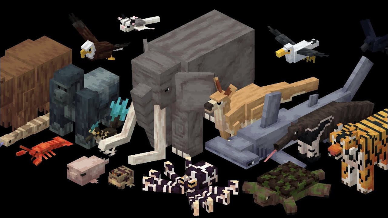 Alex's Mobs (Mod de animais) + tutorial de como baixar (Java Edition ...