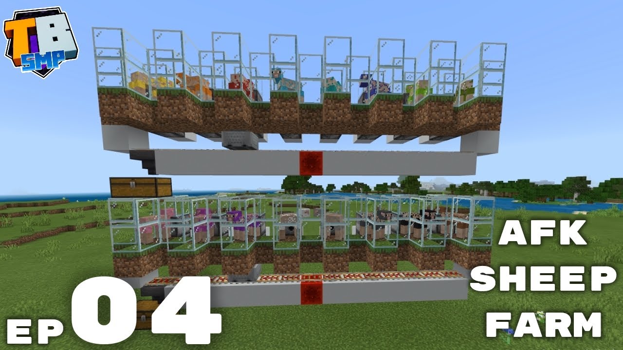 Simple Auto Sheep Farm And Shenanigans - Truly Bedrock Season 2 ...