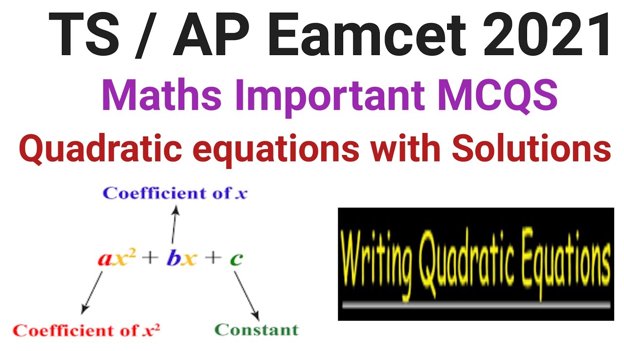Quadratic Expression Important Questions For Eamcet 2021 YouTube quadratic-expression-important-questions-for-eamcet-2021-youtube