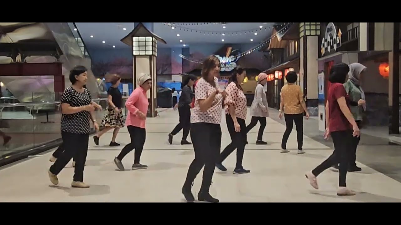 Rolling Stone line dance - YouTube