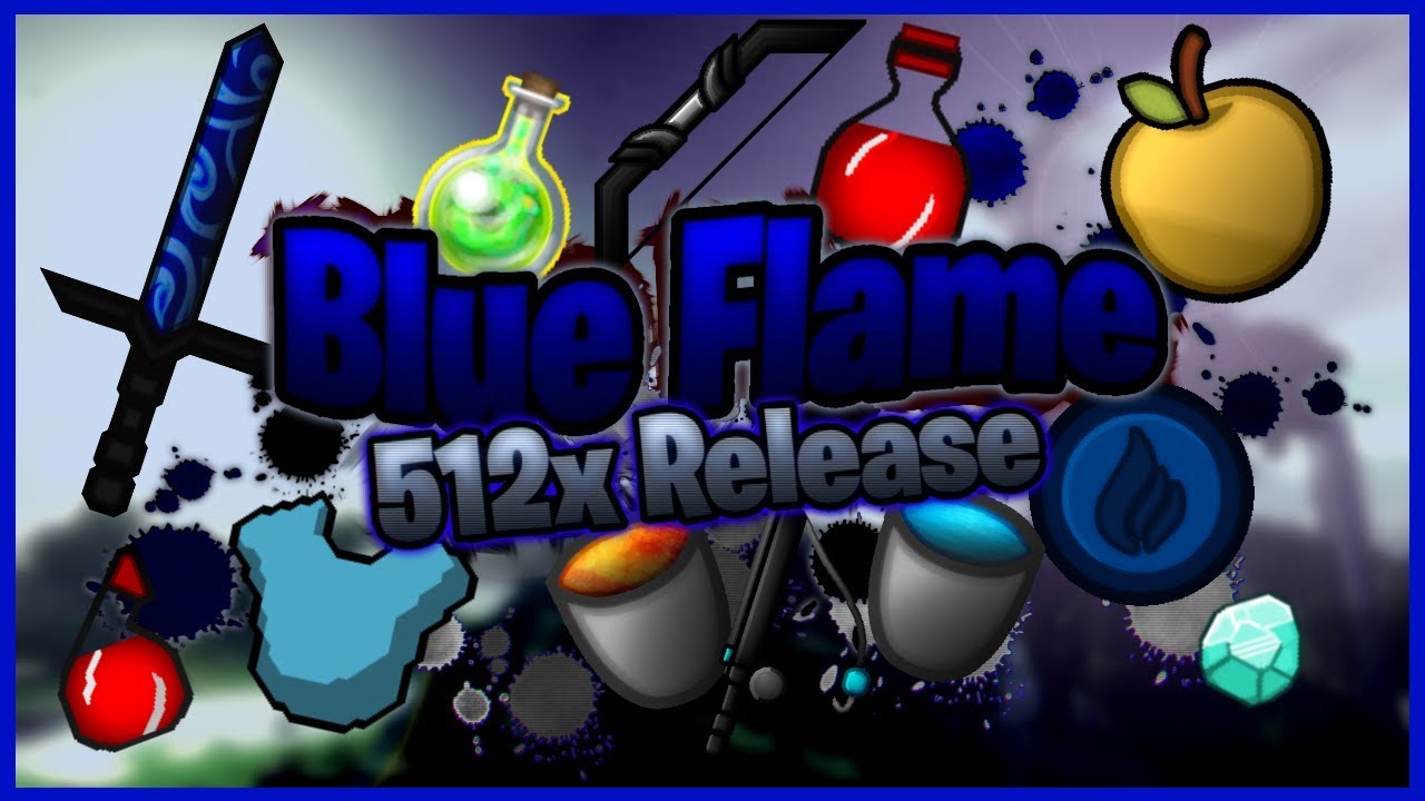 Blue Flame [512x] | Pack Bundle Release | MINECRAFT POCKET EDITION ...