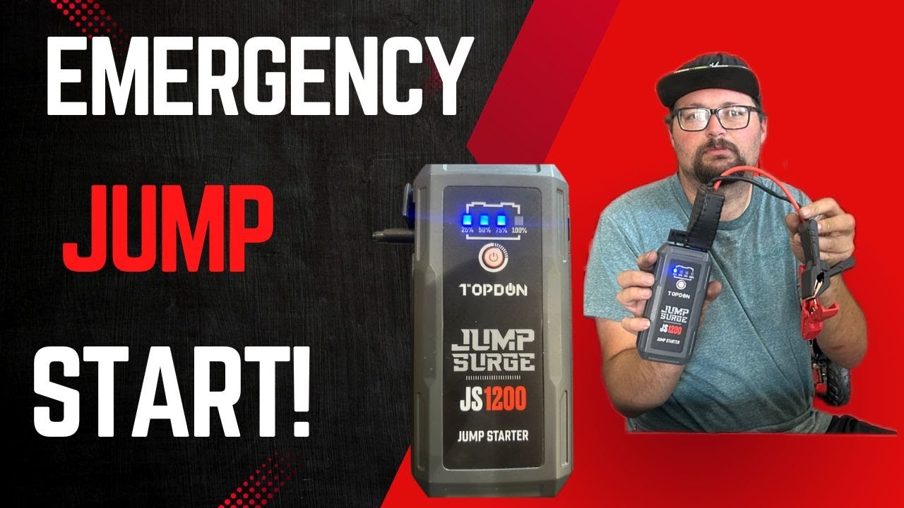 BEST! Emergency Pocket JUMP STARTER for ATVs, Motorcycles & CARS – MUST ...