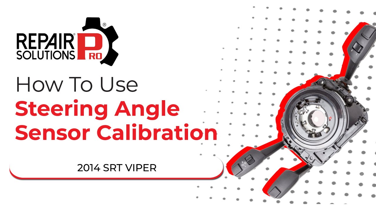How to Use Steering Angle Sensor Calibration Function on SDS | 2014 SRT ...