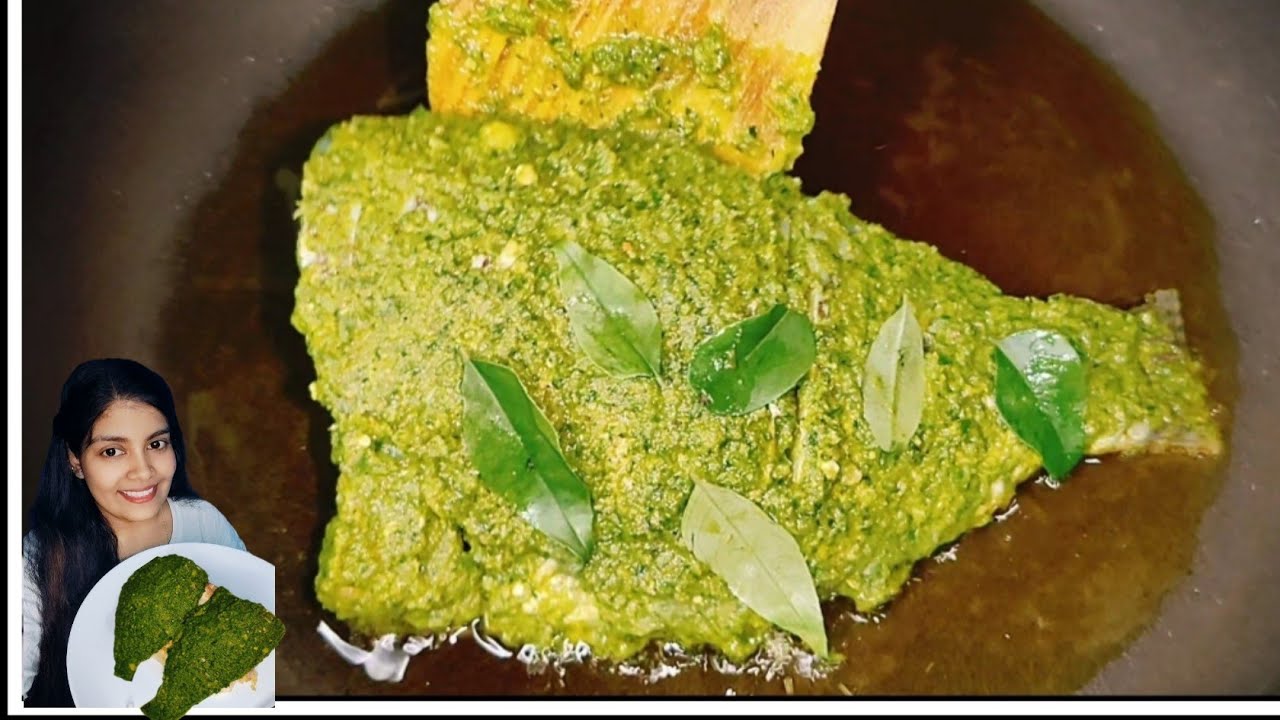 Green Fish Fry Recipe 😋 പച്ചമസാലയിൽ കുളിച്ച പച്ചമീൻ ഫ്രൈ ...