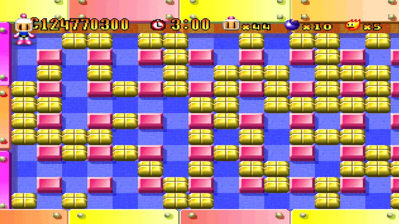 Bomberman: Party Edition - Modern Normal Mode: Stage 41-43 - YouTube