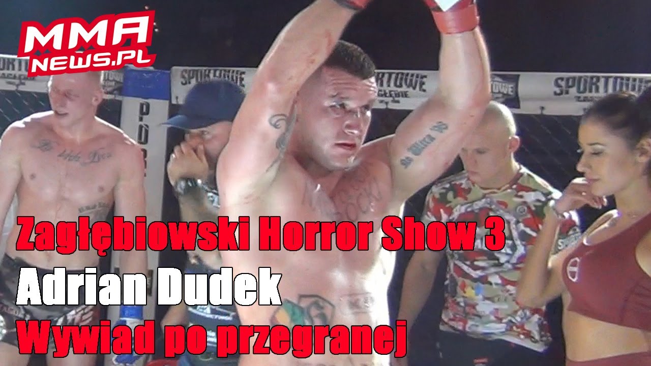Adrian Dudek po krwawej przegranej: "Dwa tygodnie przed walką złamałem ...