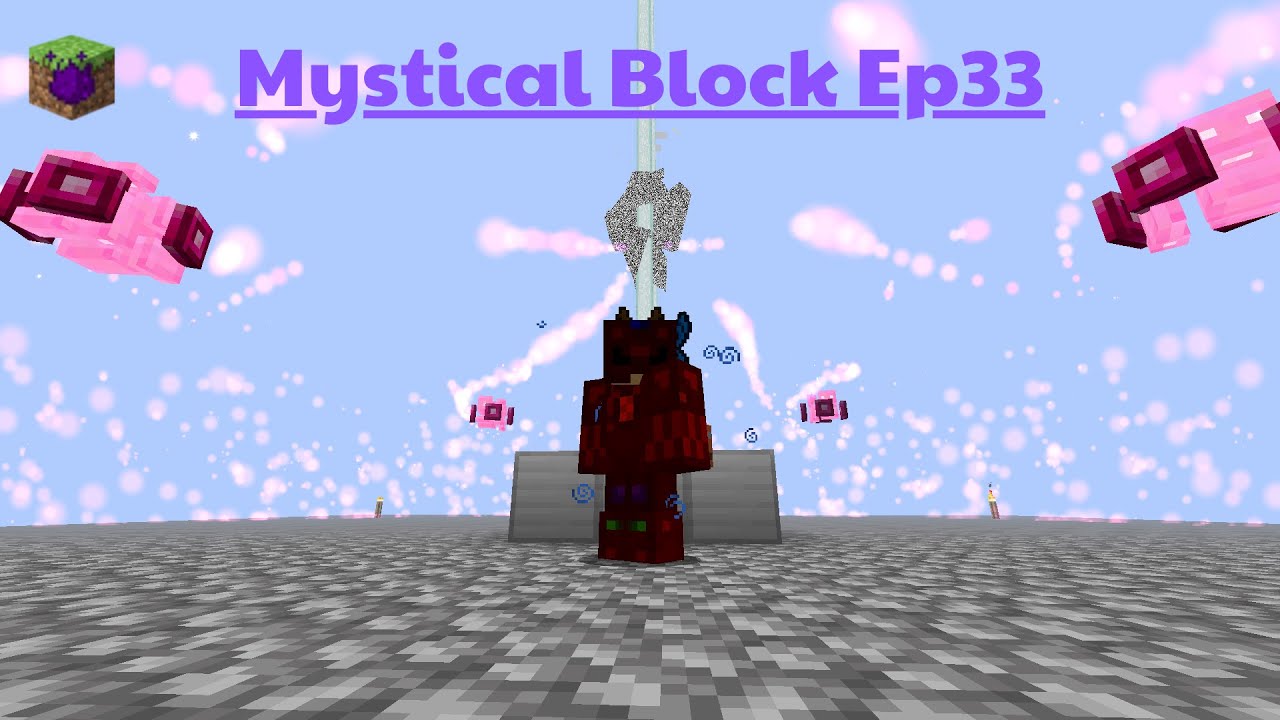 Minecraft Mystical Block Ep33: Khiêu Chiến Guardian Of Gaia - YouTube