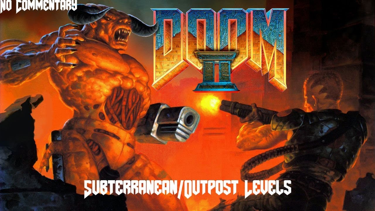 DOOM II - [Secrets Walkthrough] - Subterranean/Outpost Levels - YouTube