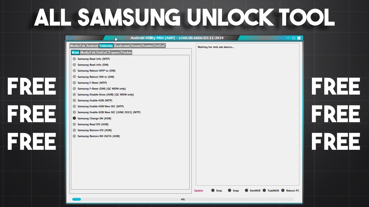 😍 Android Utility Tool Pro V160 Latest Version - (FREE) Samsung Unlock ...