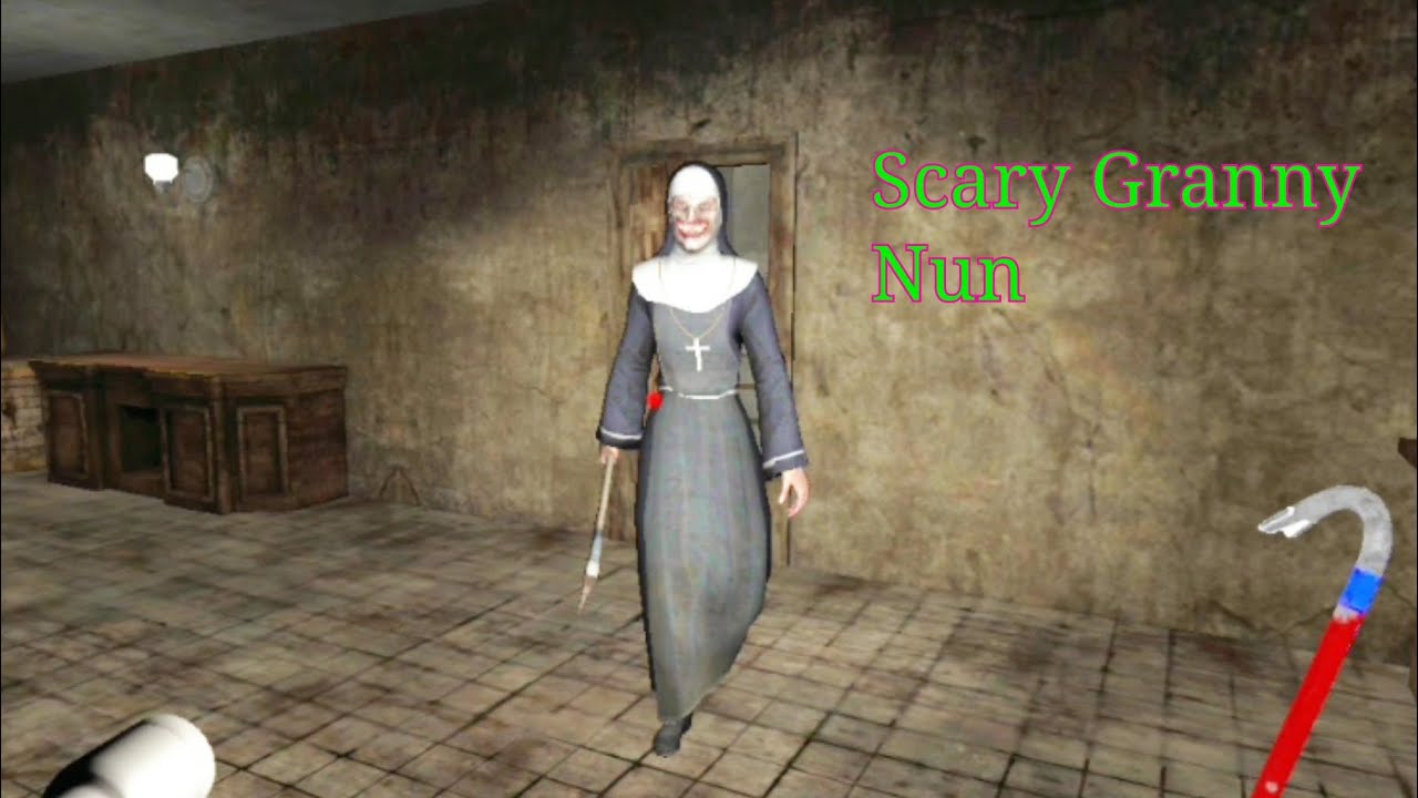 Scary Granny Nun Evil Horror House Escape Full Gameplay - YouTube