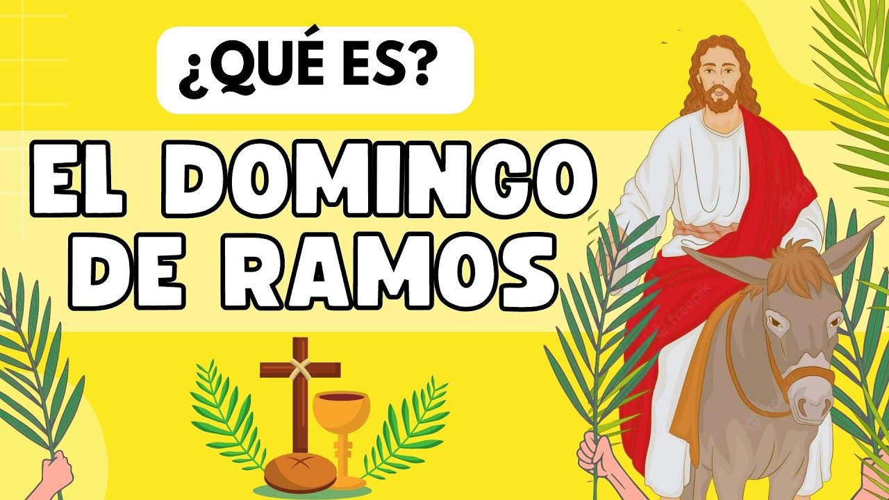 DOMINGO DE RAMOS ¿Qué es? / Entrada de Jesús a Jerusalén / Resurrección ...