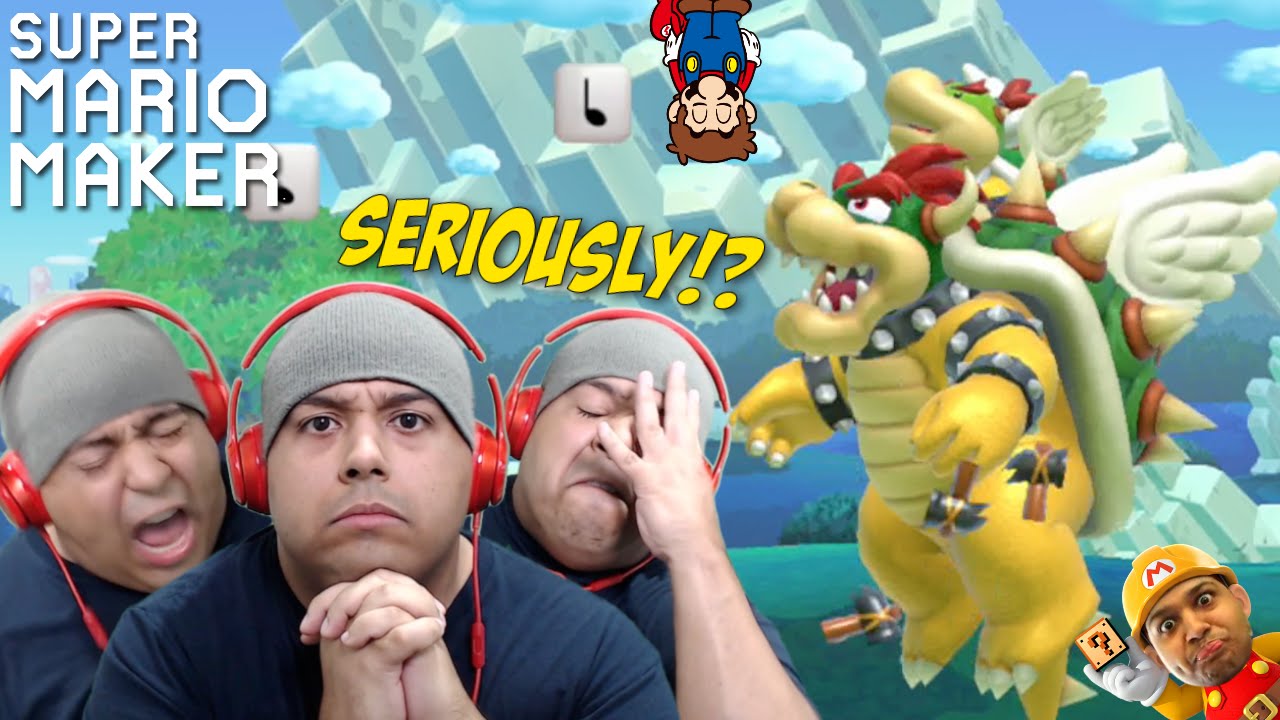 ARE YOU F#%KING SERIOUS WITH THIS!? [SUPER MARIO MAKER] [#56] - YouTube