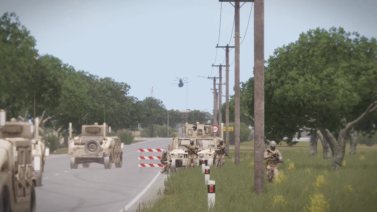 ARMA 3 USMC Airfield Evacuation (ZOMBIE OUTBREAK) - YouTube