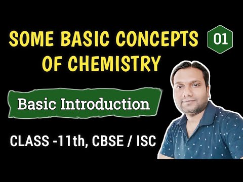 Basic Concepts Of Chemistry | Class 10 &11 | Basic Introduction | CBSE / ICSE - YouTube