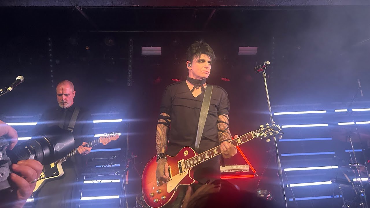 Down in the park Gary Numan live at the Leadmill Sheffield 20th May ...