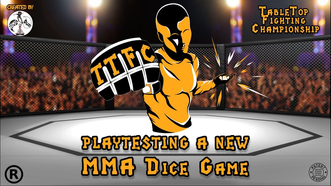 MMA Tabletop Board Game - TTFC playtest #1 - YouTube
