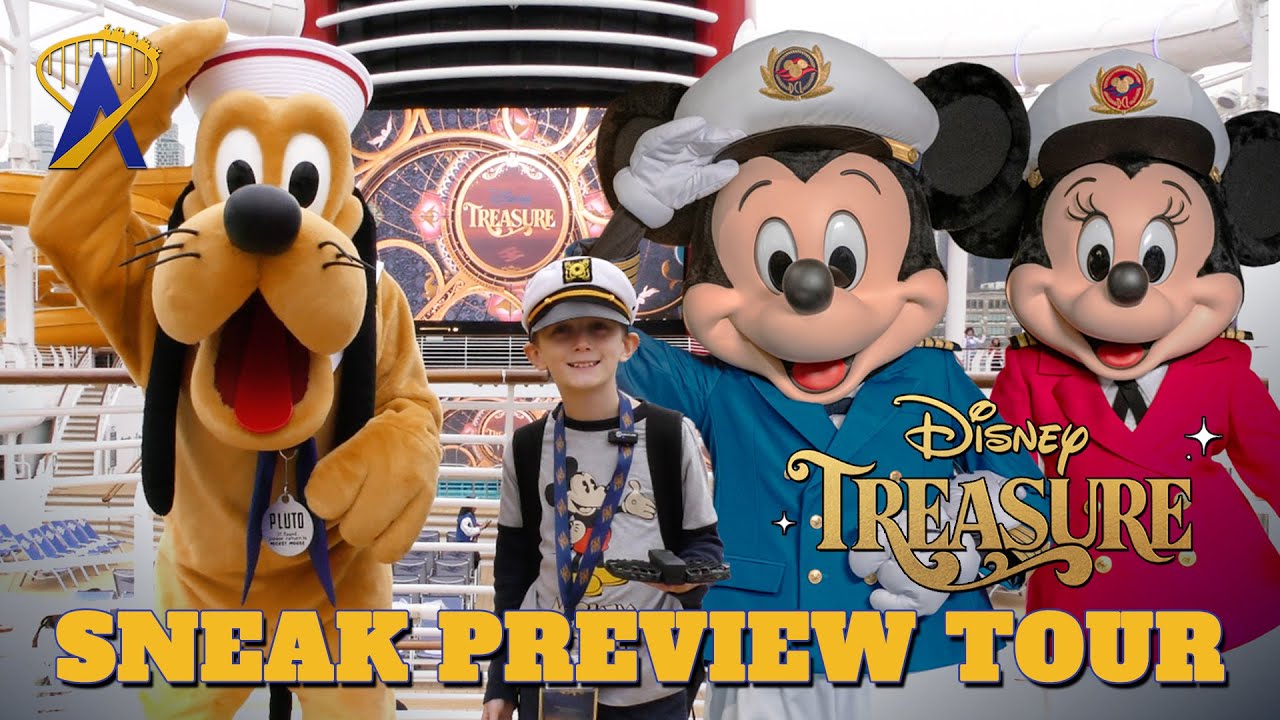 Kids-Eye View of the Disney Treasure, Preview with On The Scene ...