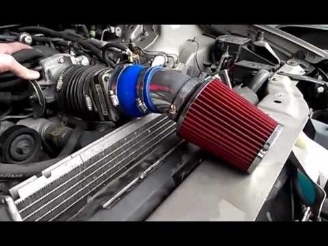 Chevrolet Camaro Z28 5.7 V8 Short Open Air Intake - YouTube