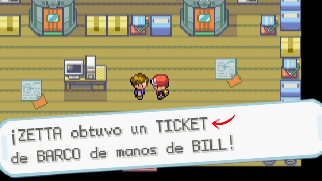 COMO CONSEGUIR el TICKET del BARCO/HOW TO GET S.S. TICKET en POKÉMON ...