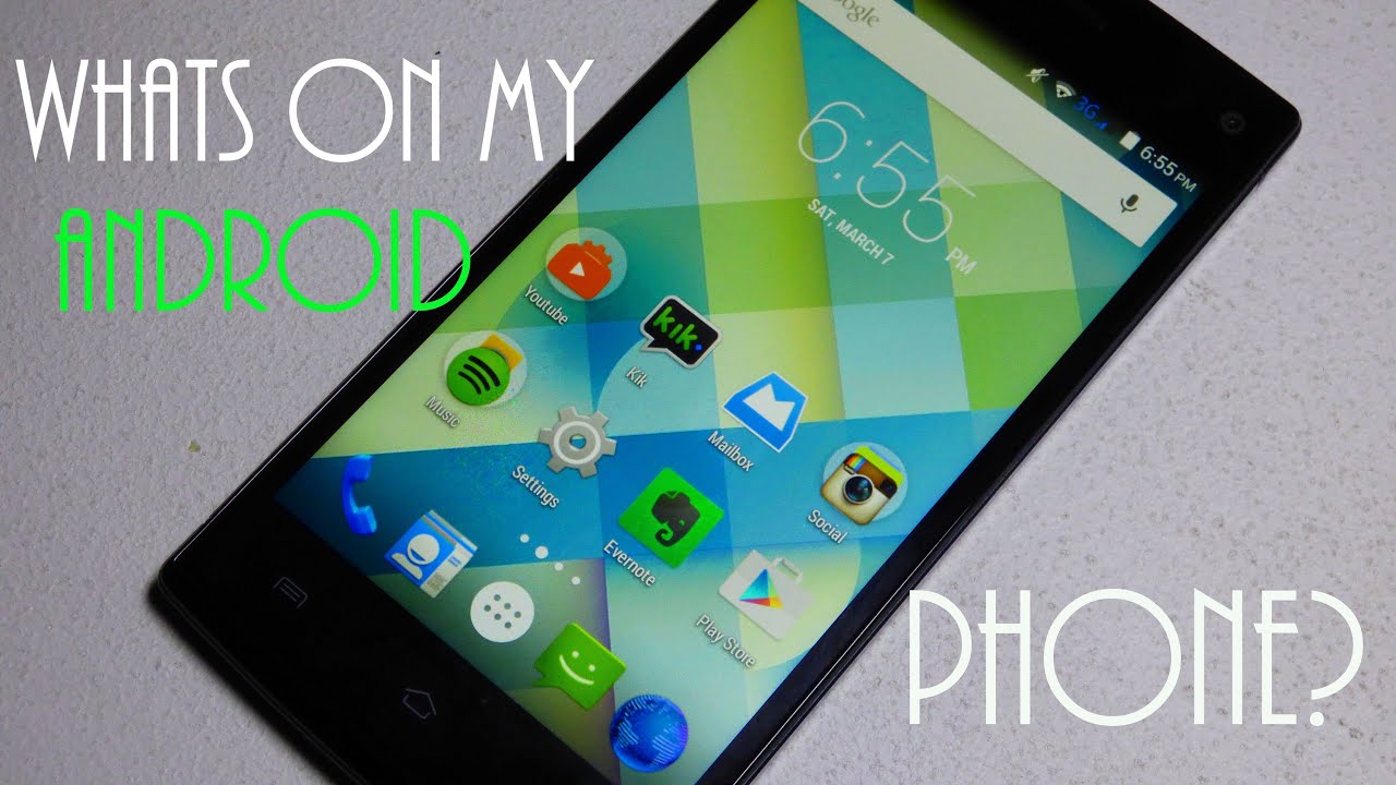 Whats On My Android Phone! | 2015 - YouTube