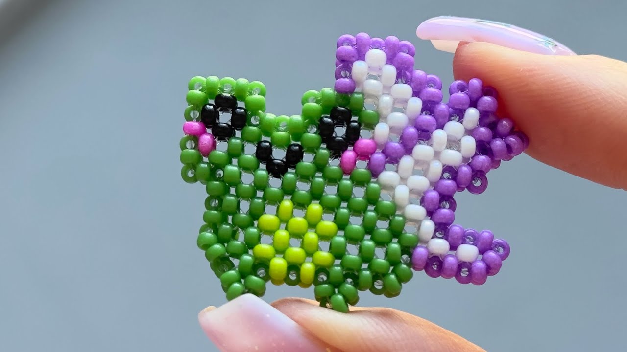 DIY Beaded Frog with Wings. Tutorial 🐸🪽 - YouTube