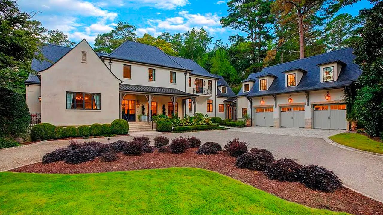 Luxury mansion in Georgia USA for $6,495,000. House tour. - YouTube