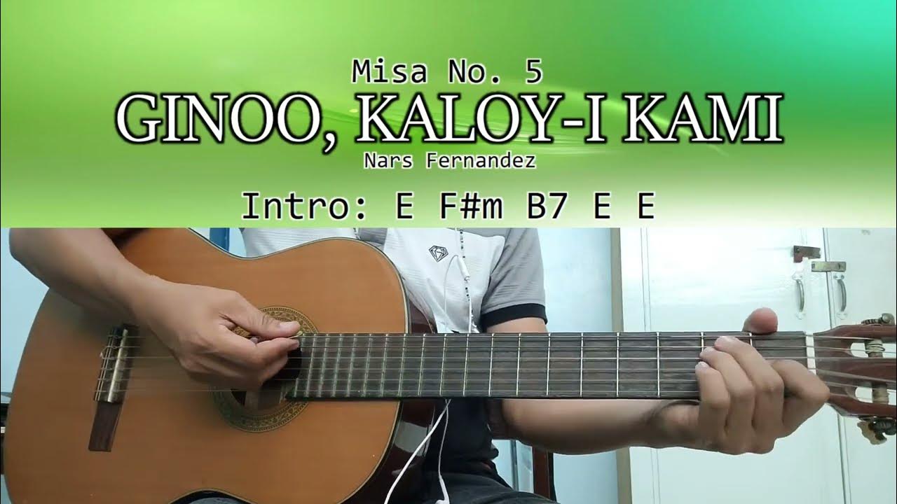 Ginoo, Kaloy-i Kami #5 - Nars Fernandez - Guitar Chords - YouTube
