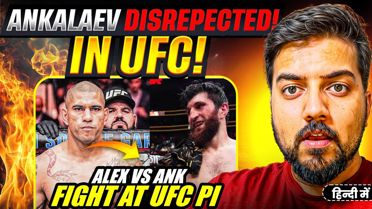 Big Disrespect FOR ANKALAEV in UFC! | Pereira and Ankalaev heated FACE ...