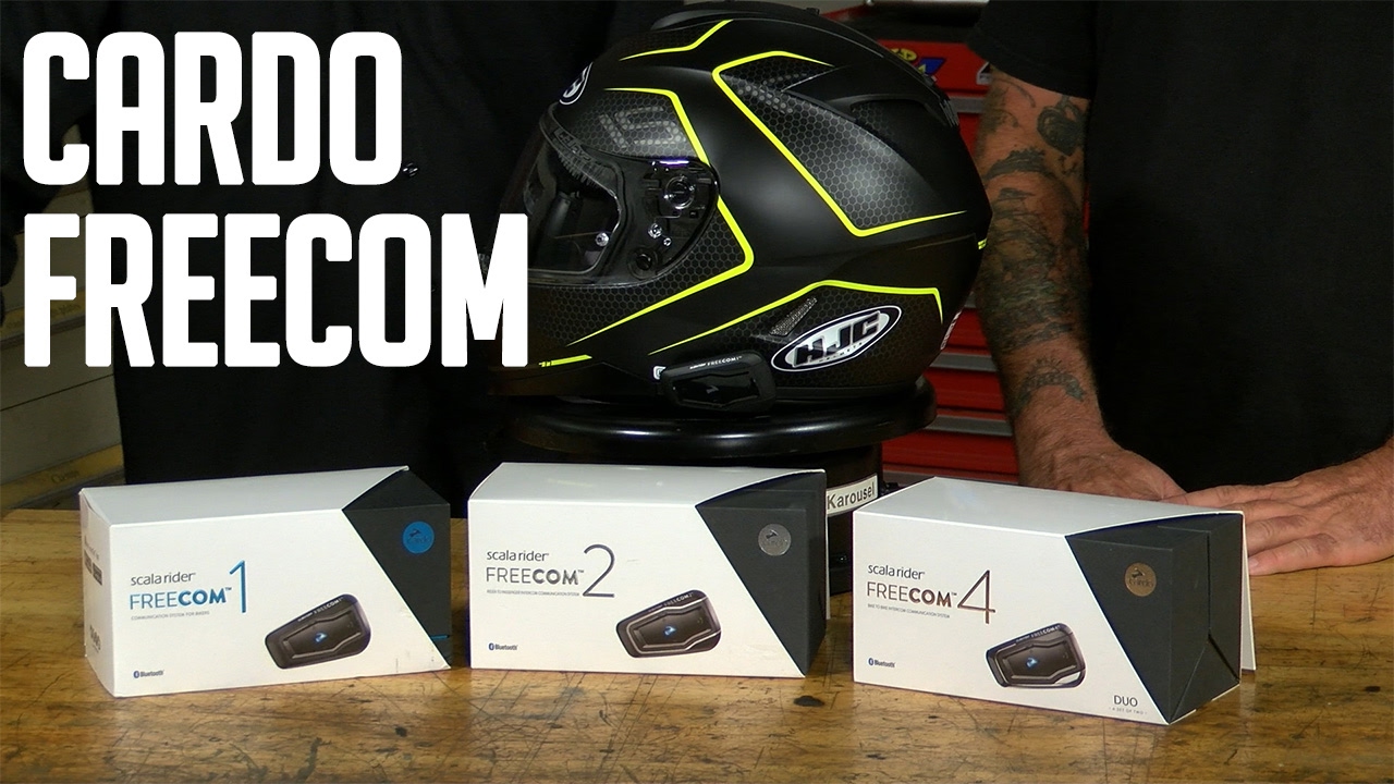 Cardo Freecom Headset - YouTube